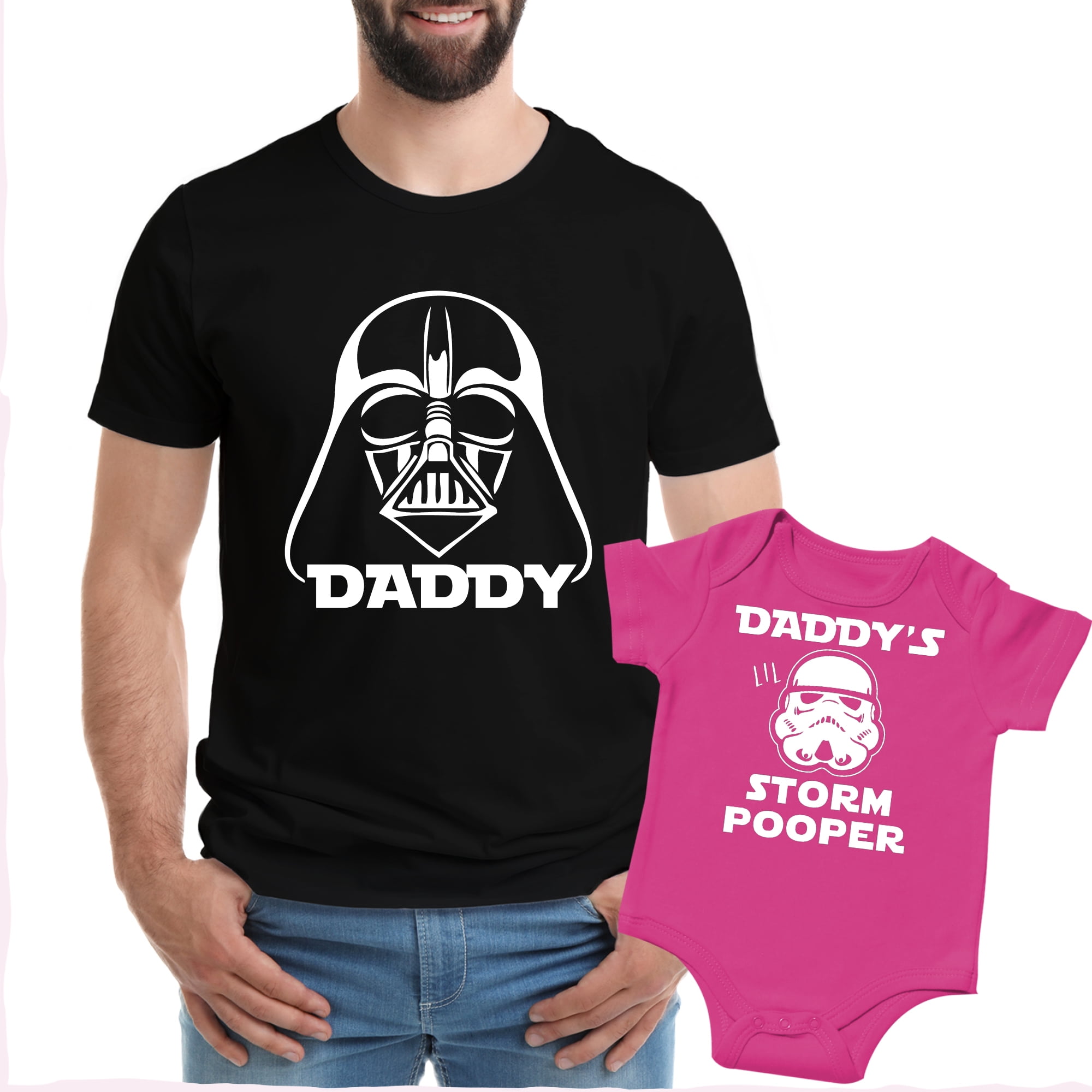 Dad Daughter Shirt Set Darth Vader Storm Pooper Shirts,Darth & Storm ...