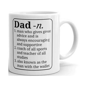 Grandpa Definition Fathers Day Funny Coffee Tea Ceramic Mug Office Work ...