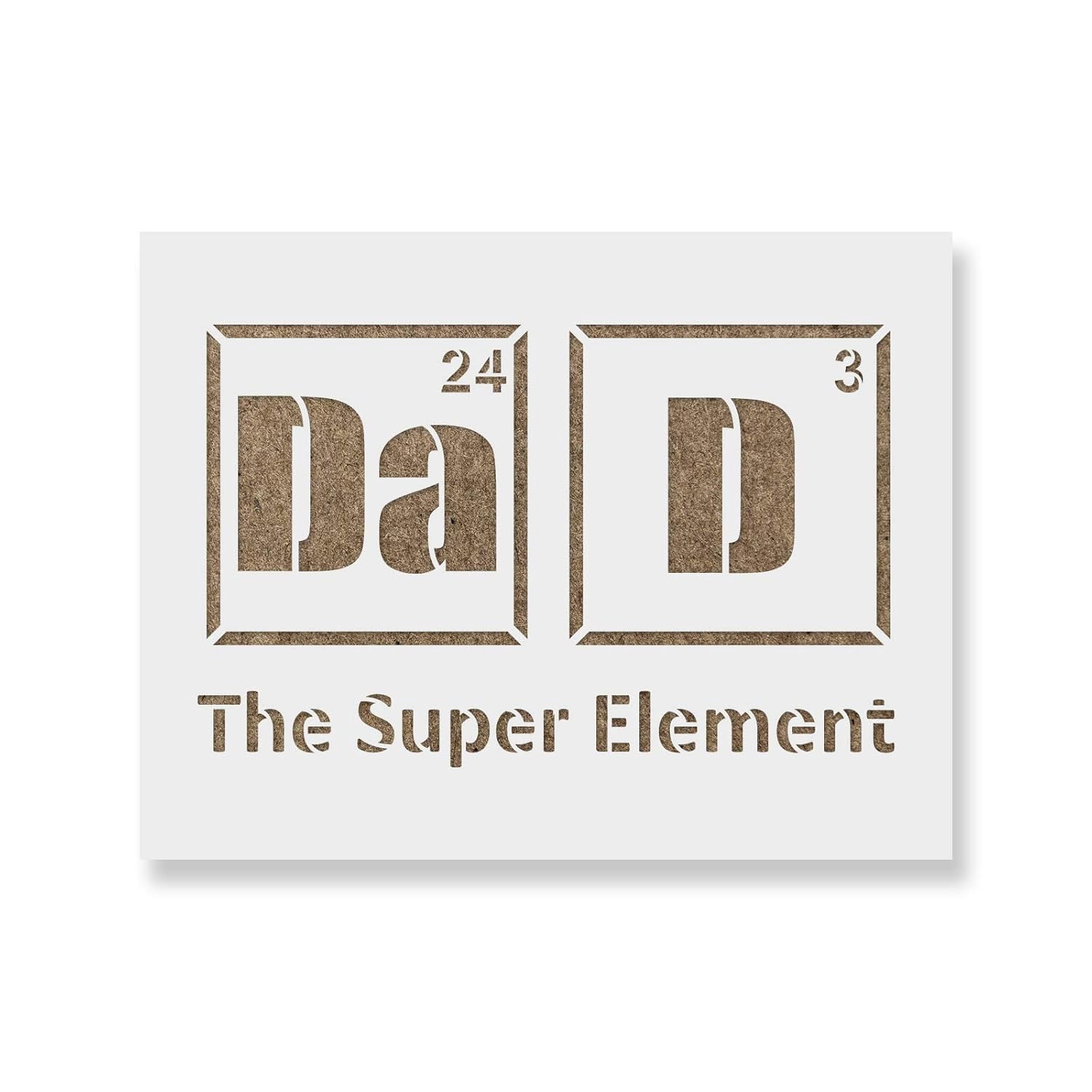 Dad Element Science Stencil Reusable Stencils for Painting Create DIY ...