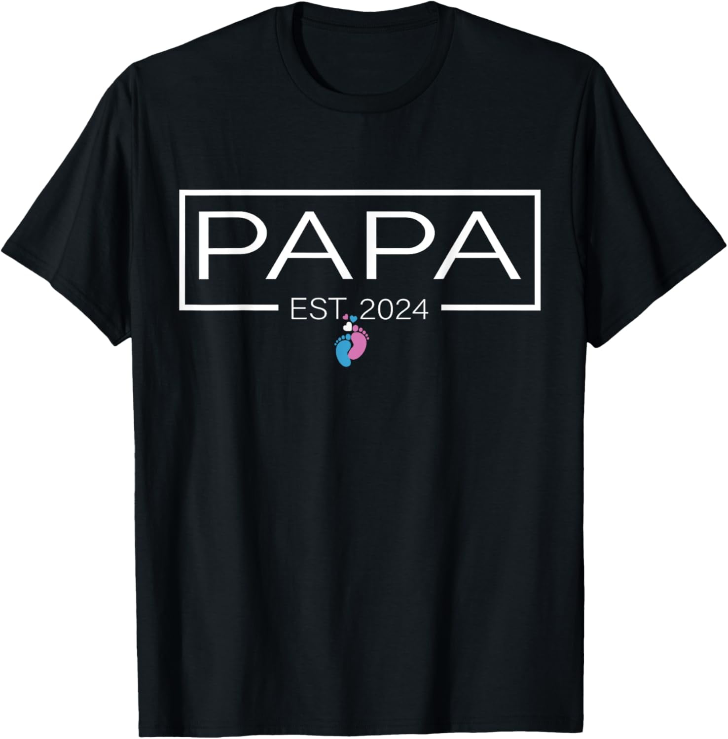 Dad Est. 2024 Expect Baby 2024,papa est 2024 New Dad 2024 T-Shirt ...