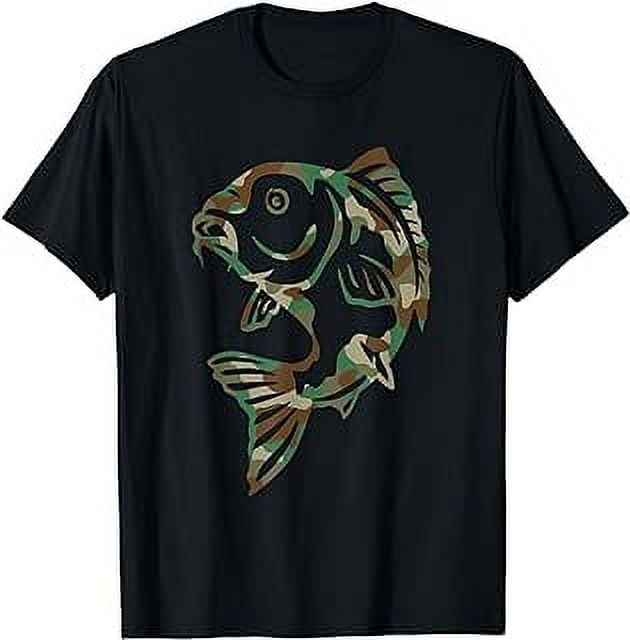 Dad Fishing Shirt for Men - Carp - Novelty T Shirts T-Shirt - Walmart.com