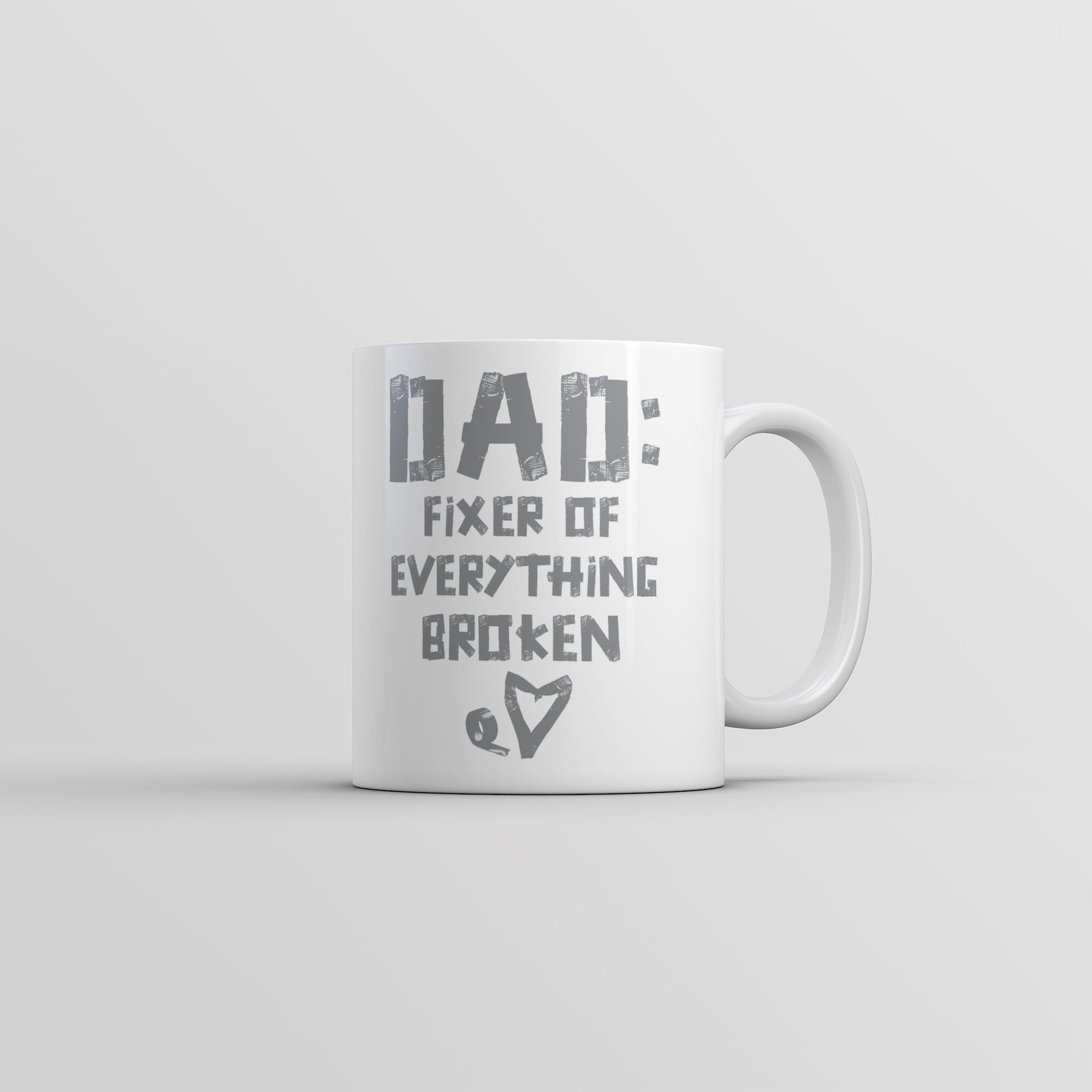 Dad Fixer Of Everything Broken Mug Funny Fathers Day Coffee Cup ...