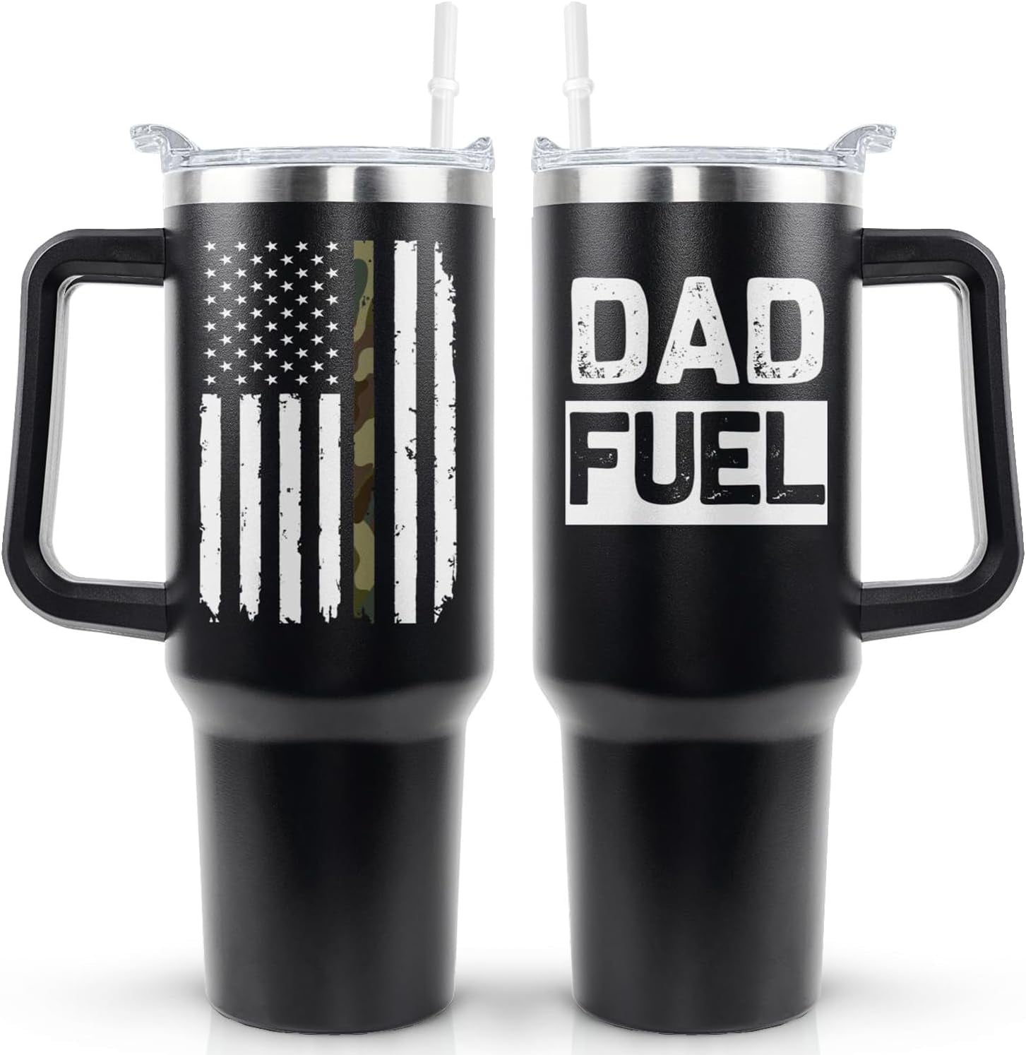 Dad Fuel Gifts for Dad 40 OZ Tumbler Cup Fathers Day Birthday Gifts Dad ...