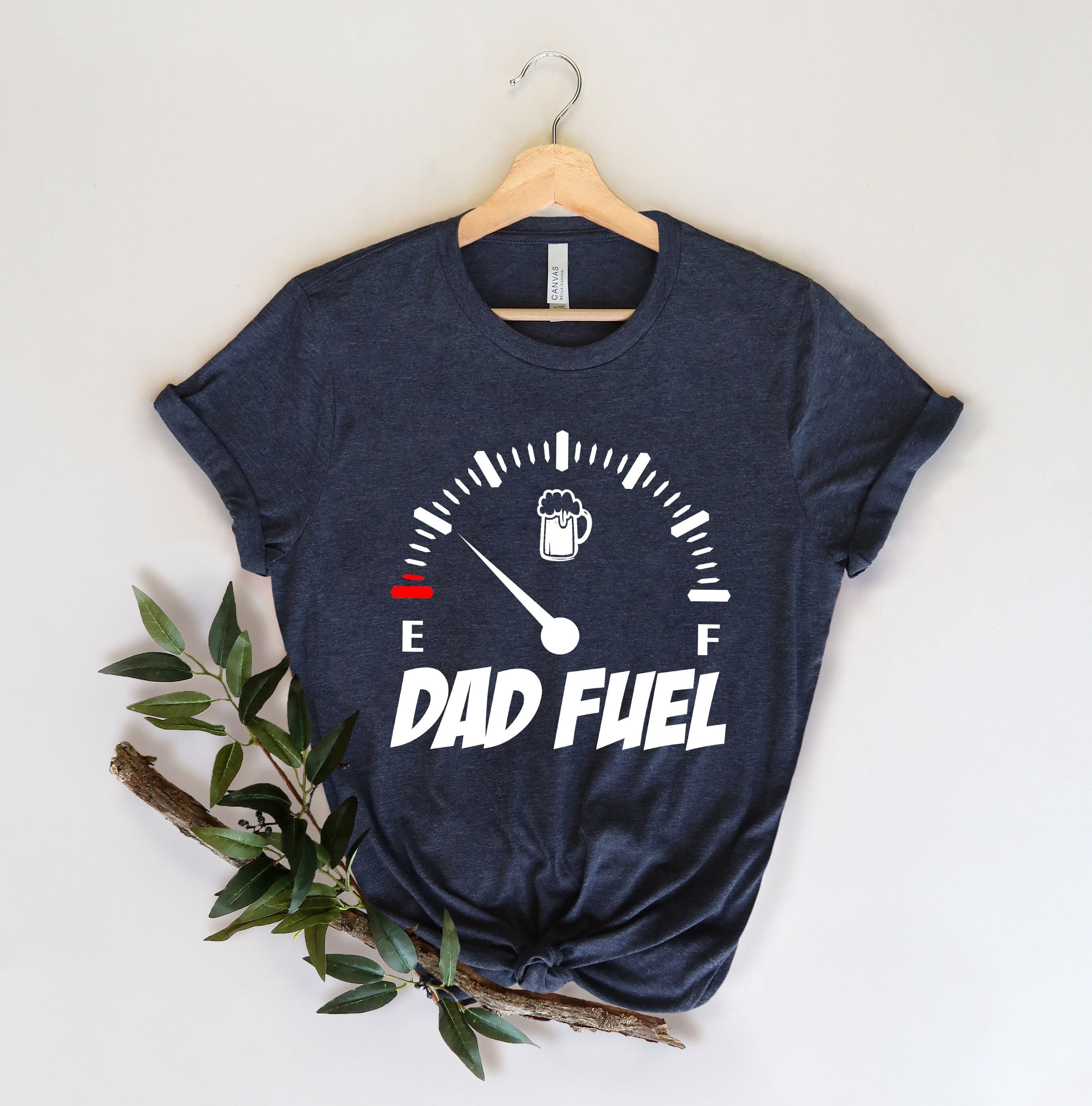 Dad Fuel Shirt for Fathers Day Gift - Dad Fuel Tshirt for Dad - Funny ...