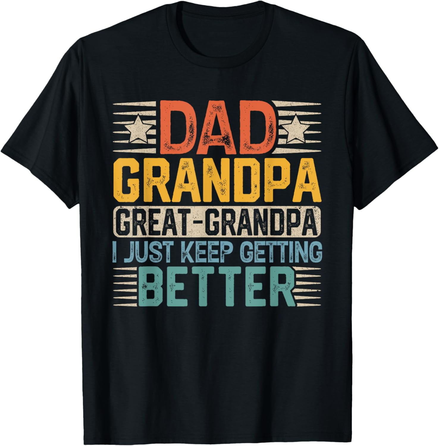 Dad Grandpa Father's Day Great Grandpa T-Shirt - Walmart.com