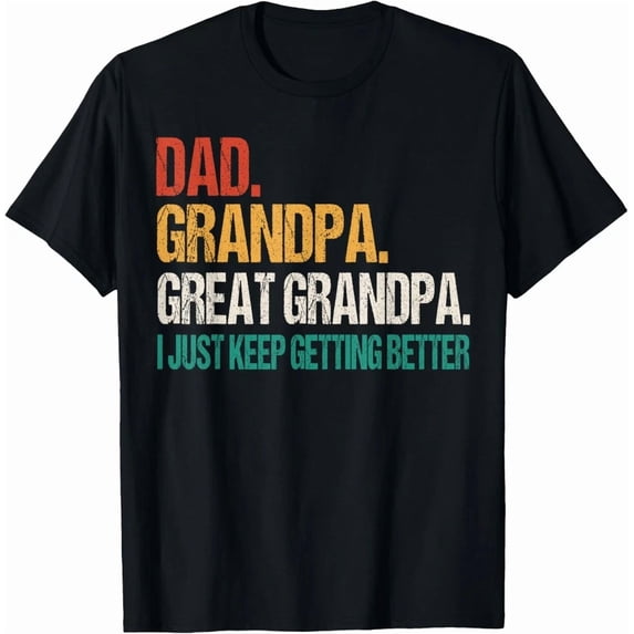 Dad Grandpa Great Grandpa Father Day Family Appreciation Graphic Art ...