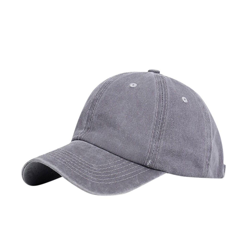Dad Hats for Men, Comdrip Ponytail Messy Buns Trucker Plain Baseball ...