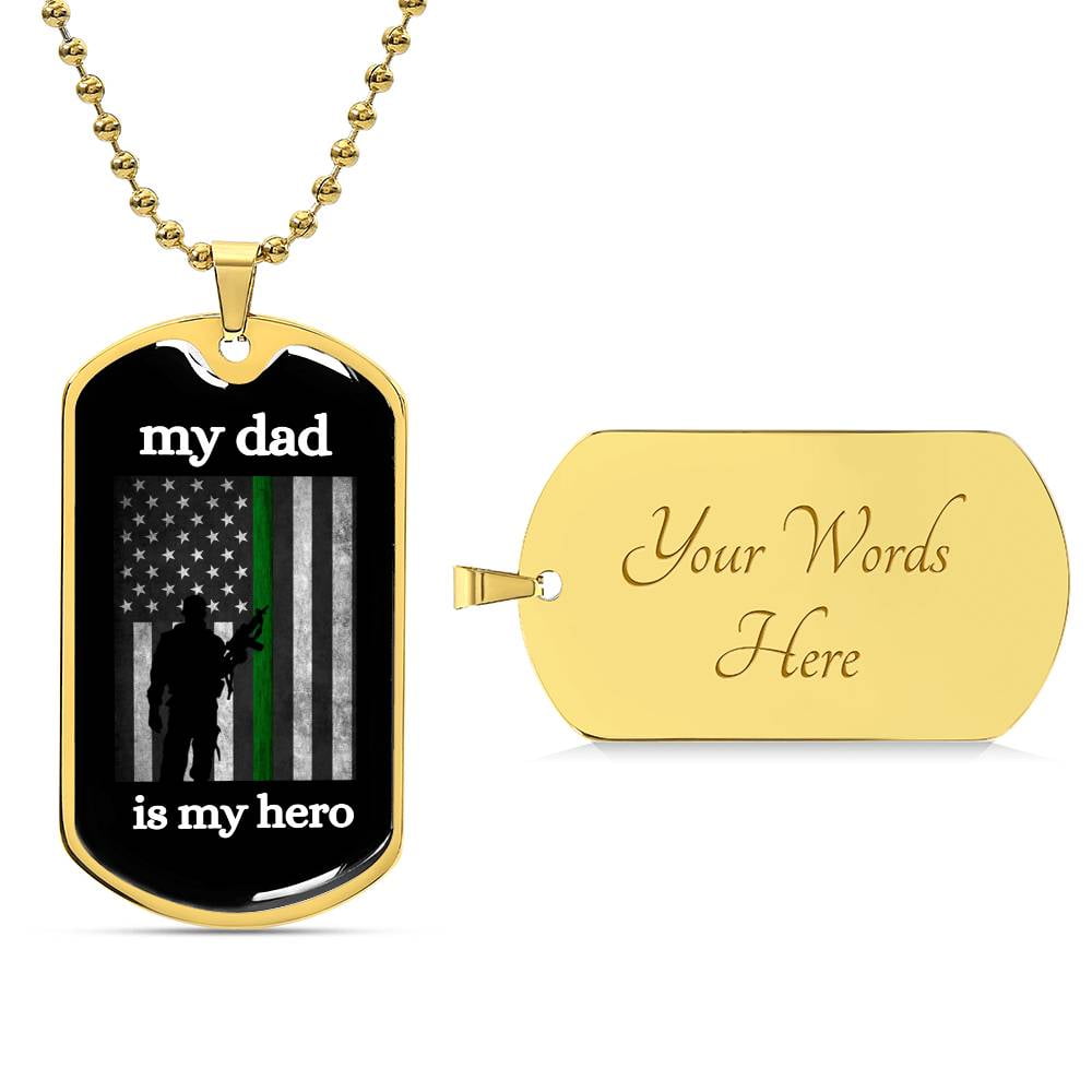 My Dad Is My Hero - Veteran Dad Gift - Army Dad Gift - Father's Day ...