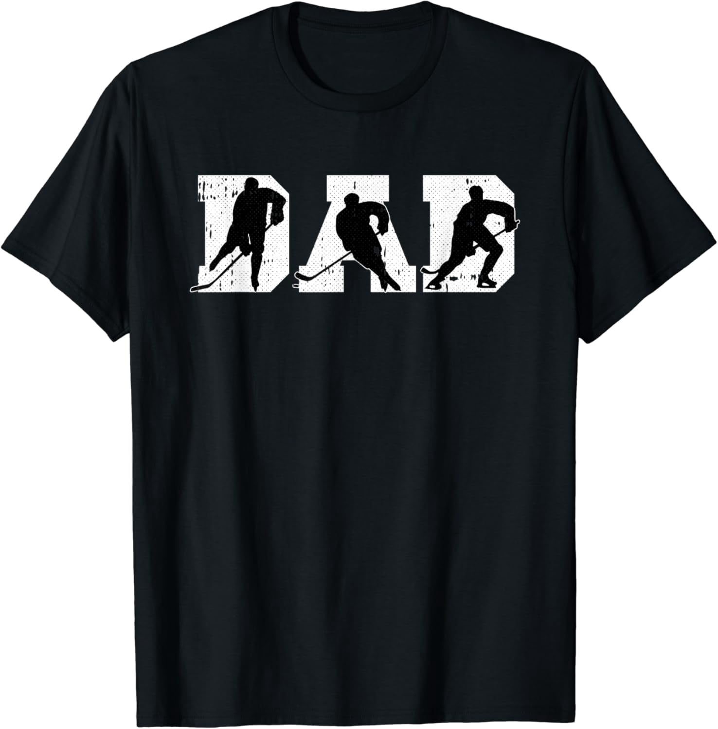 Dad Hockey Cool Sport Player Papa Dada Pops T-Shirt - Walmart.com