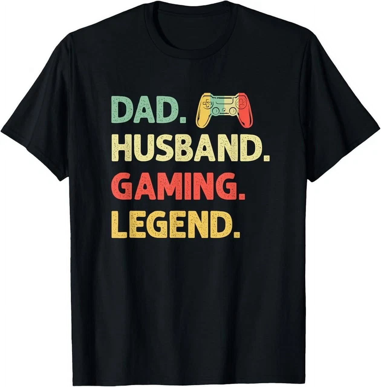 Dad Husband Gaming Legend Funny Video Gamer Men Father'S Day Gift ...