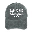 Dad Joke Gray Hat Adjustable Funny Fashion Unisex Baseball Cap For Men ...