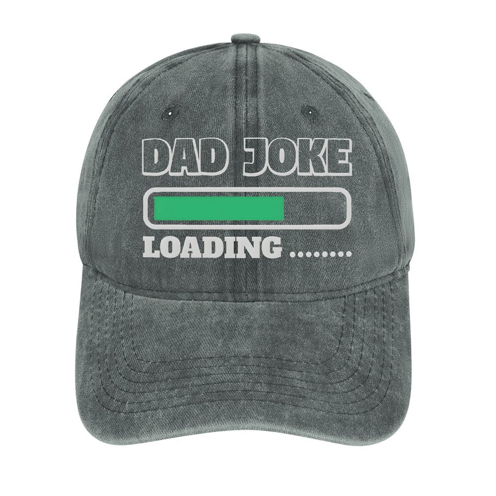Dad Joke Gray Hat Adjustable Funny Fashion Unisex Baseball Cap For Men ...