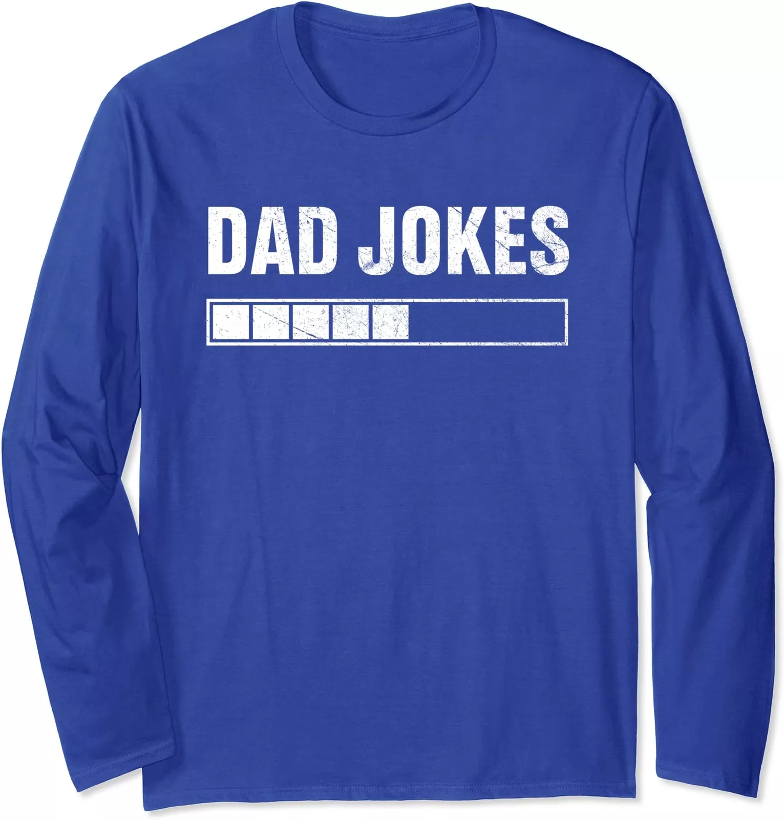 Dad Joke Loading 2023 Funny Fathers Day Daddy Long Sleeve T-Shirt ...