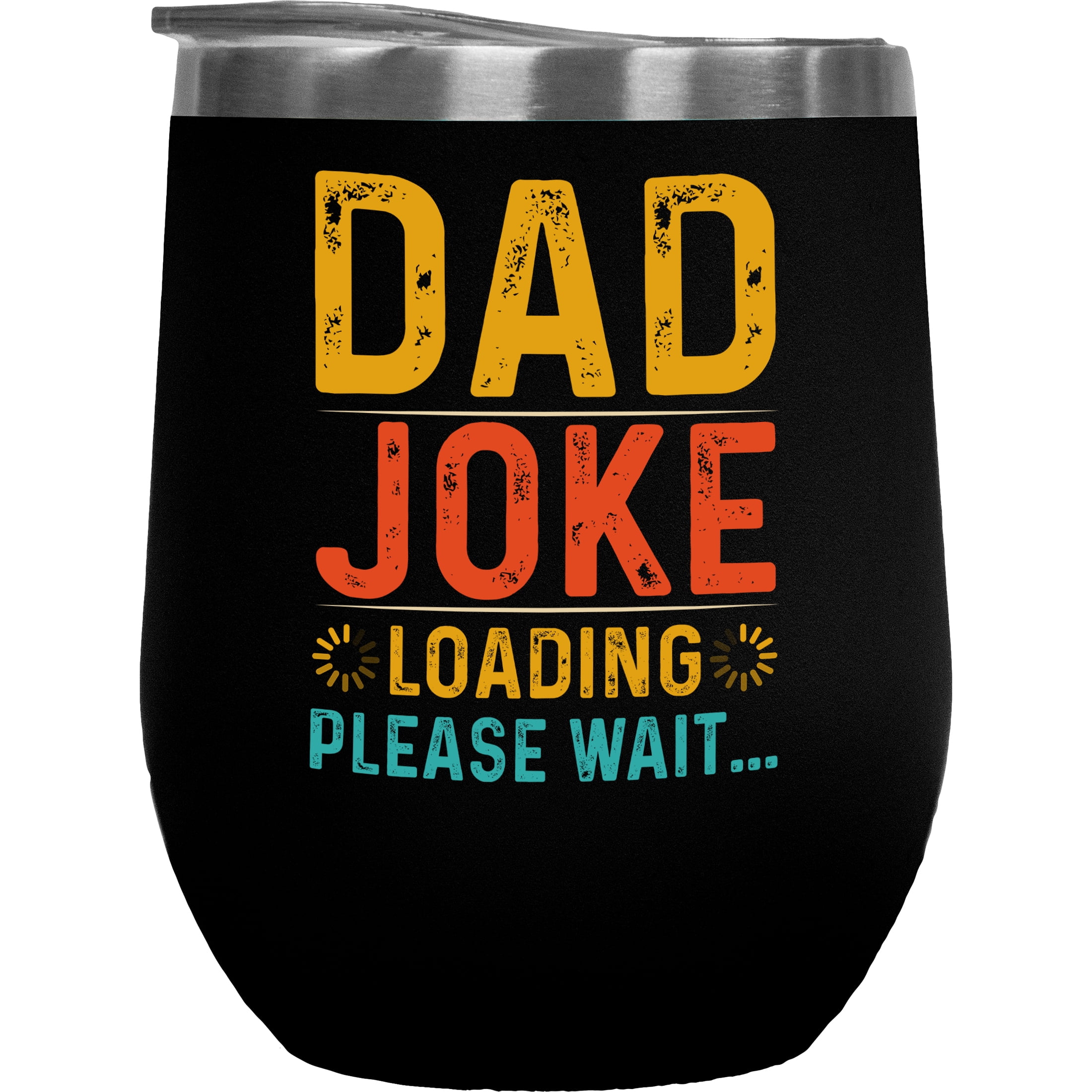 Dad Joke Loading, Please Wait - Father's Day or Birthday, Black 12oz ...