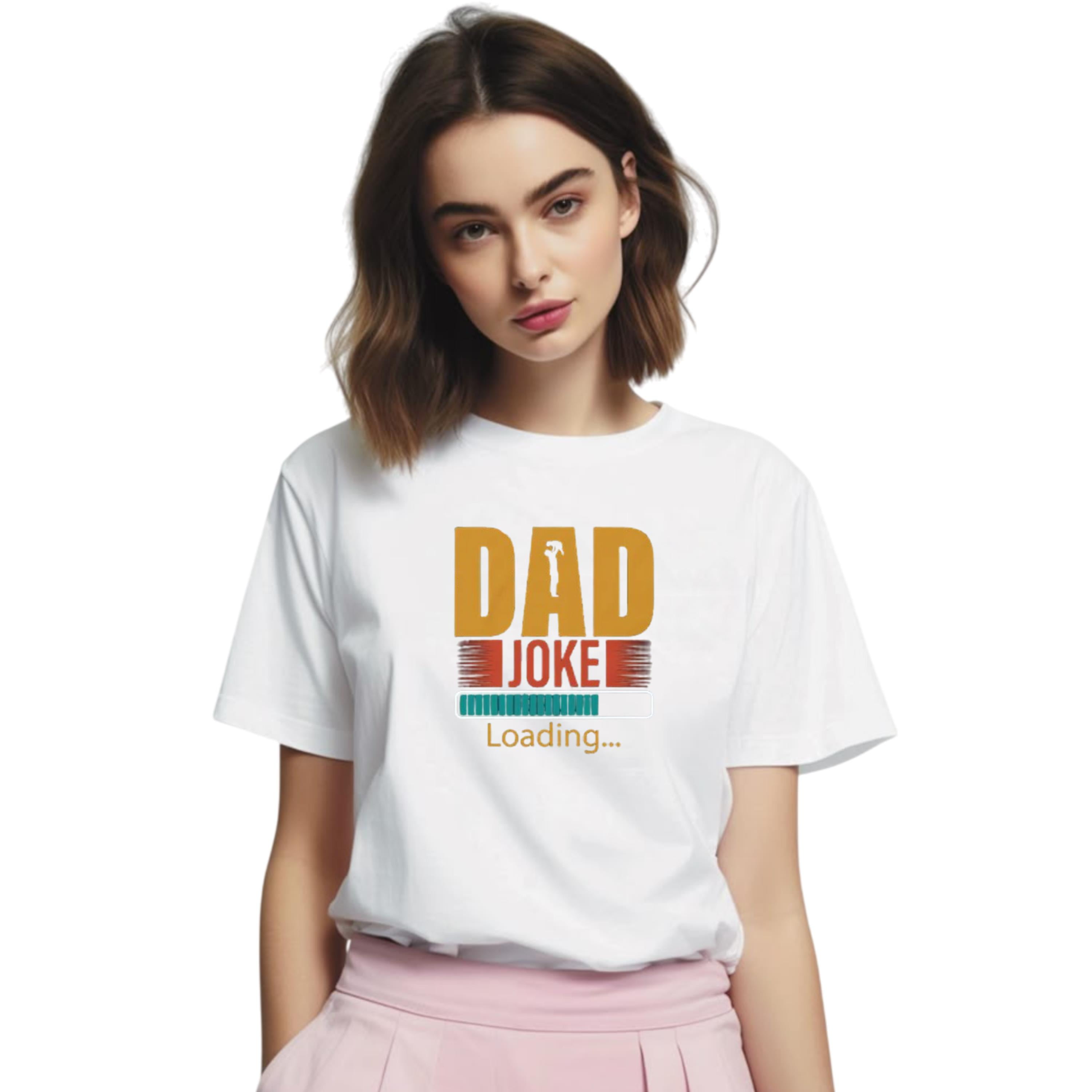 Dad Joke Loading Please Wait Sarcastic Humor Gift for Dads T-Shirt, for ...