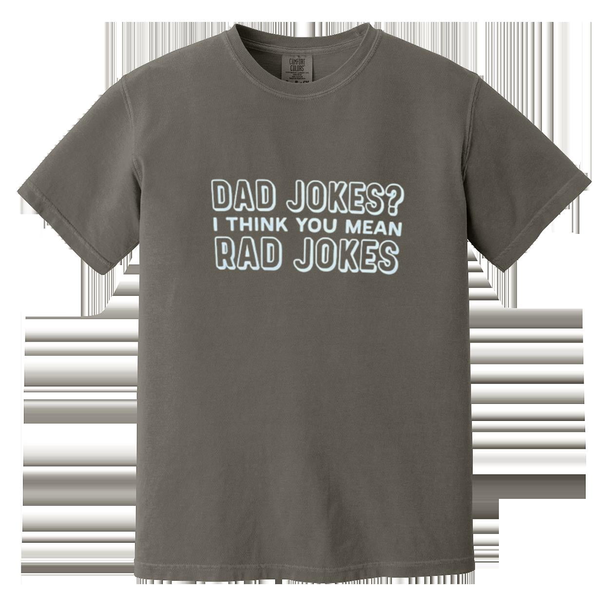Dad Jokes Rad Jokes Clever Father's Day Gift Comfort Color T-shirt, for ...