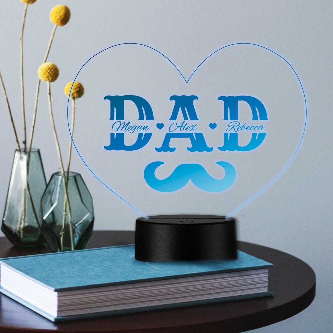 Dad LED Sign | Gift for Father's Day | Father's Day | Custom LED Sign ...