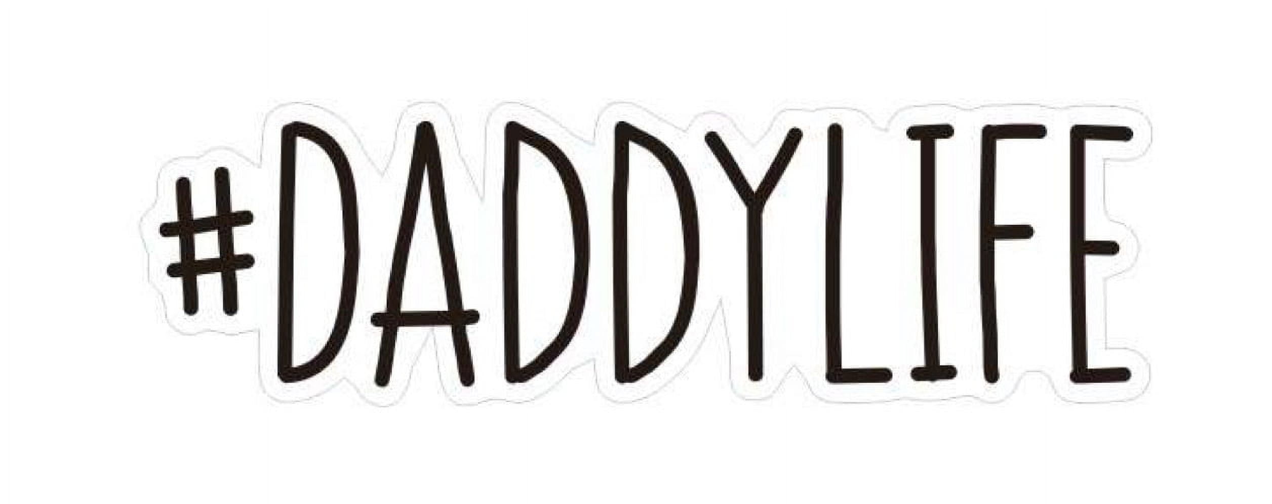 Dad Life Auto Vinyl Decals, Best Dad Ever Transparent Sticker for Light ...