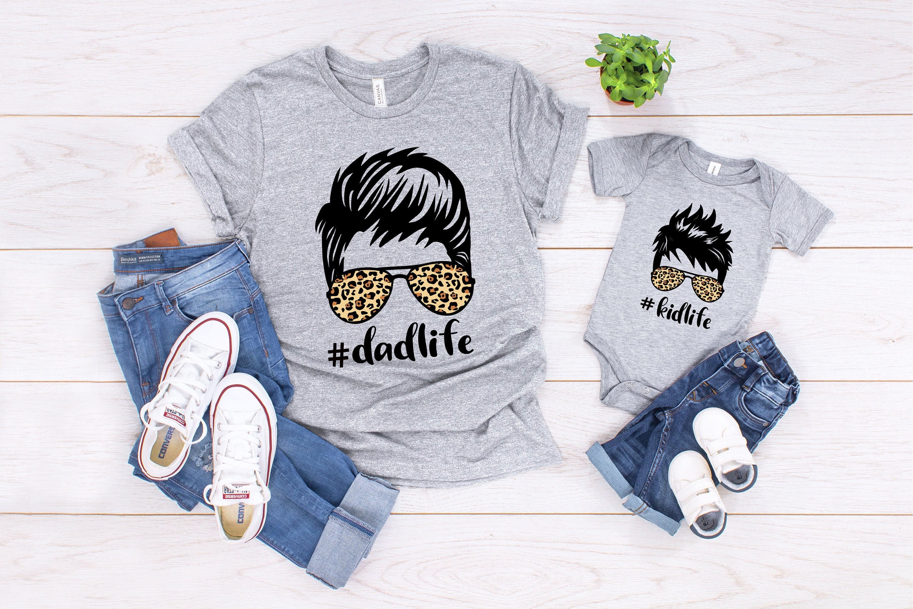 Dad Life Life,Daddy's Helper,Father Son Matching T-Shirts,Dad Shirts ...