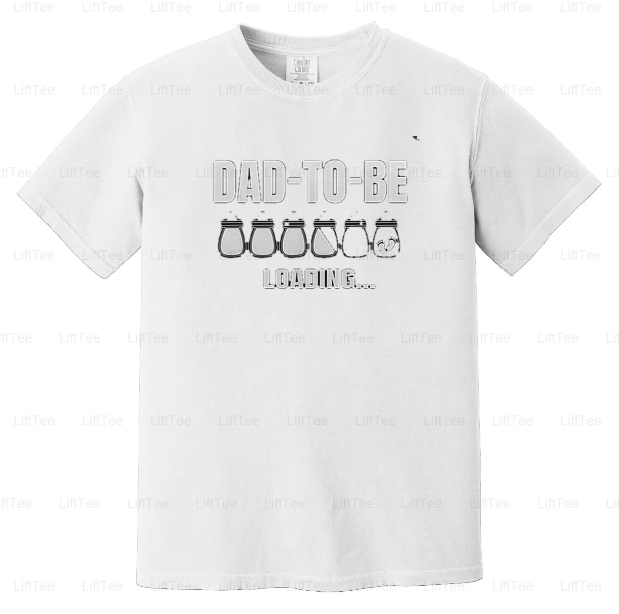 Dad Loading Expecting Father Funny Pregnancy Announcement New Parent ...