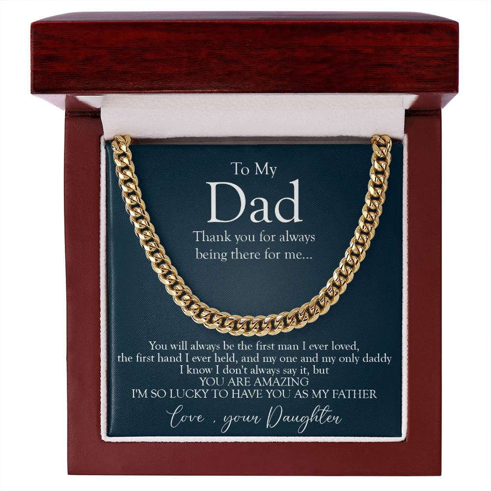 To My Dad - I'm So Lucky To Have You As My Father, Gift for Dad from ...