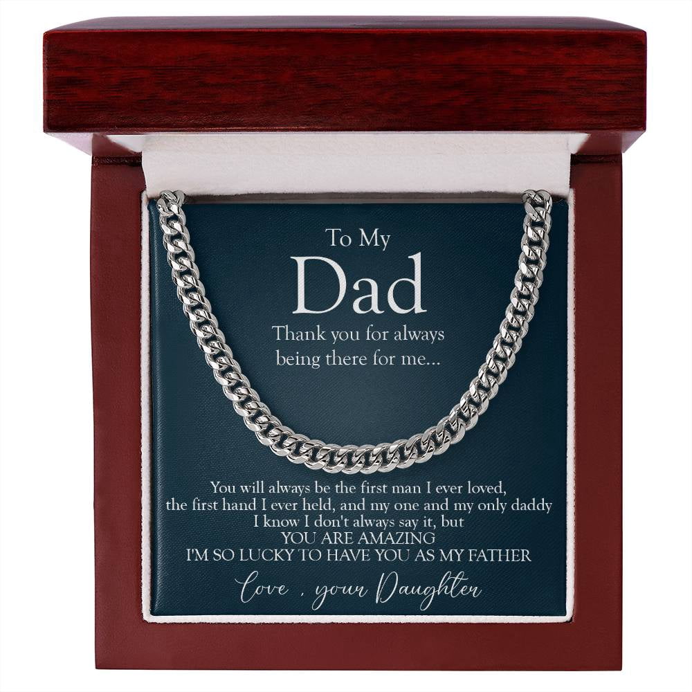 To My Dad - I'm So Lucky To Have You As My Father, Gift for Dad from ...