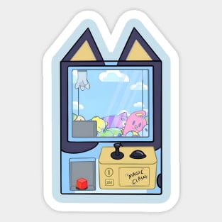 Dad Magic Claw Sticker Bluey Stickers For Kids, Bluey Stickers Party ...