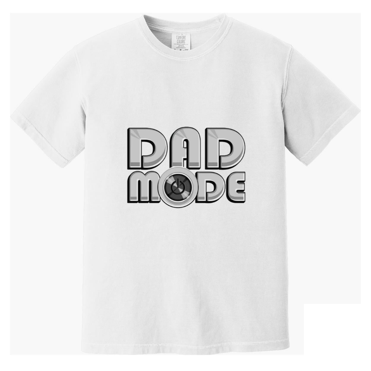 Dad Mode Power Symbol Comfort Color T-Shirt, for men & women, up to ...