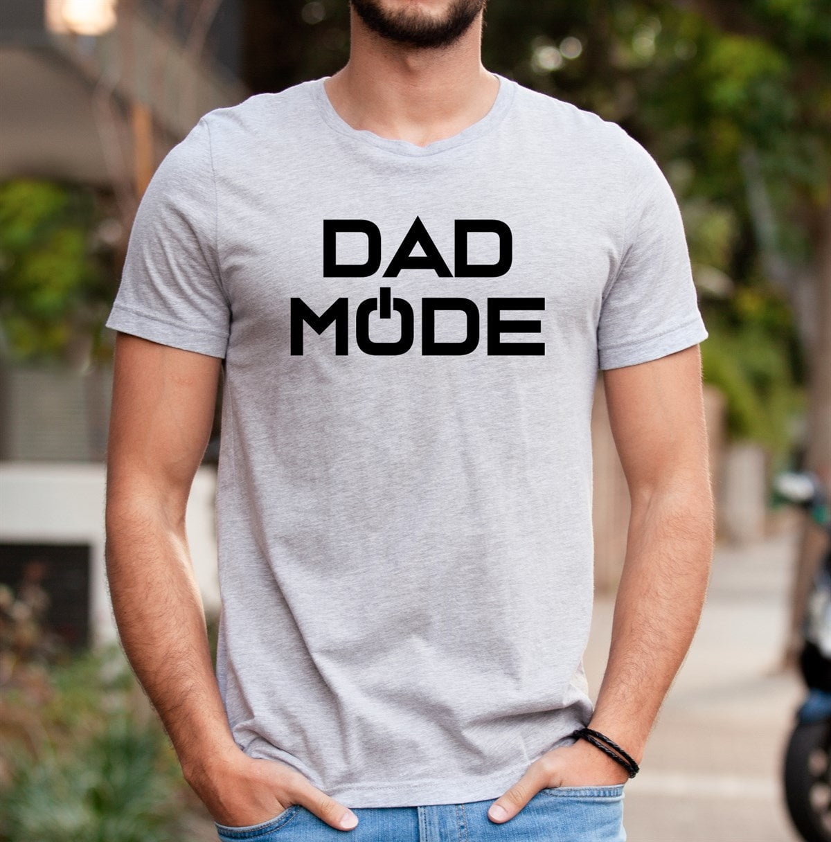 Dad Mode Tee, Retail Fit, Pre-Shrunk, Side Seams, Tear Away Label Shirt ...