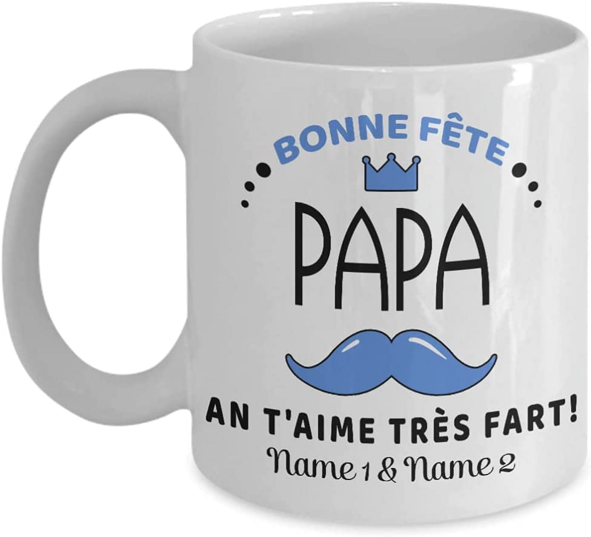 Dad Mug Happy Dad Party Coffee Mug Gift Idea For Dad Papa Father Lover ...