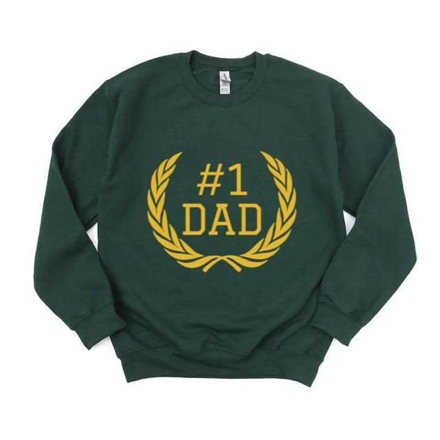 Dad Number One Best Dad Ever Worlds Best Father Graphic Sweatshirt For Men And Women Up To Size