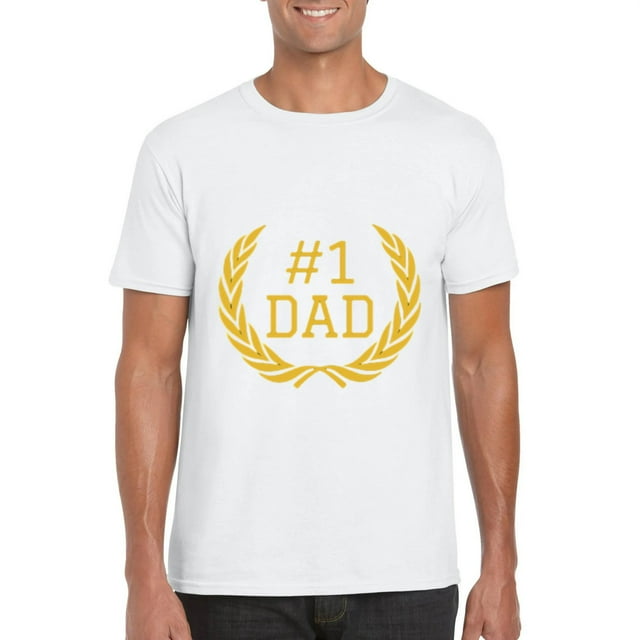 Dad Number One Best Dad Ever Worlds Best Father Graphic T Shirt For Men And Women Up To Size 5xl