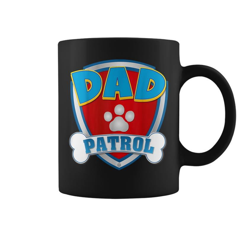 Dad Of The Birthday Boy Girl Dog Paw Family Matching Coffee Mugs ...