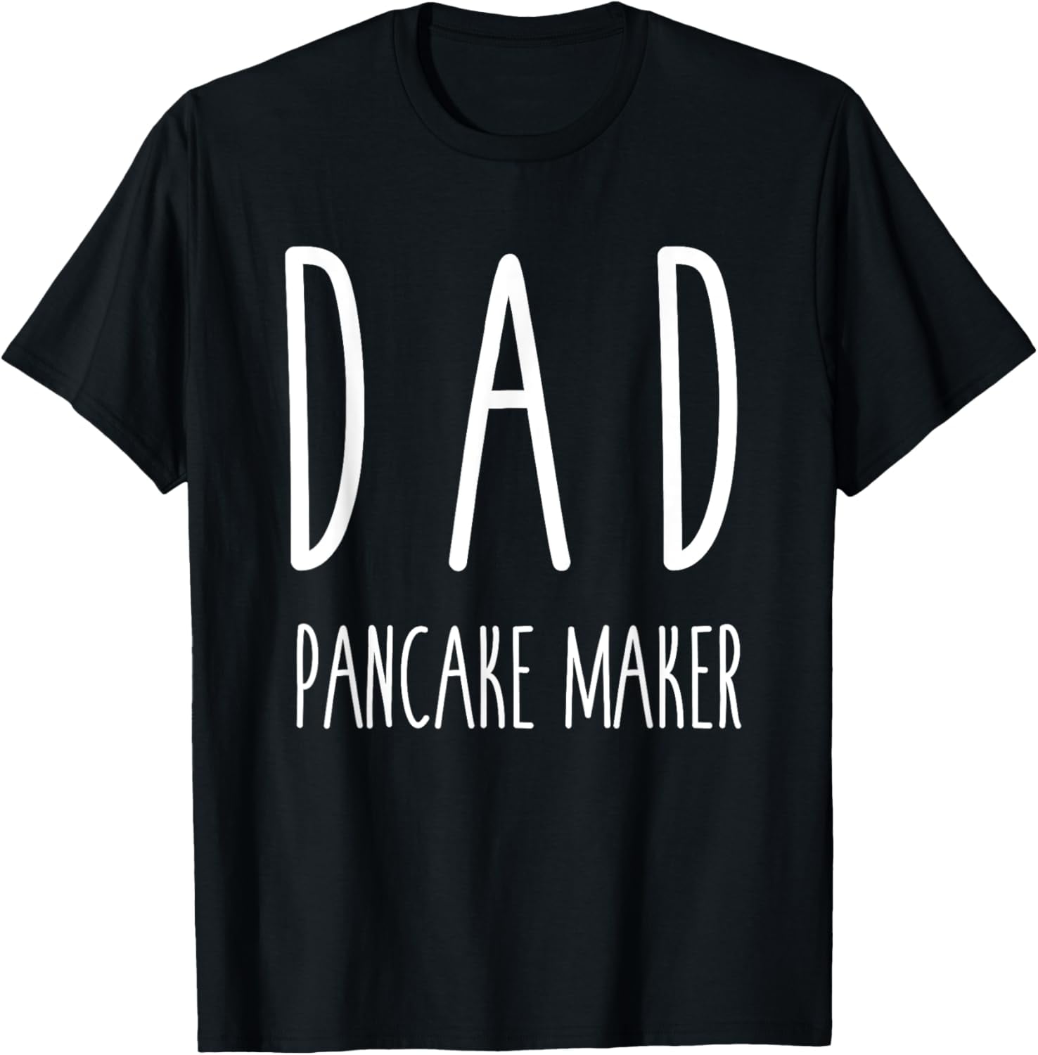 Dad Pancake Maker Funny Humor Saying Father Tee - Walmart.com