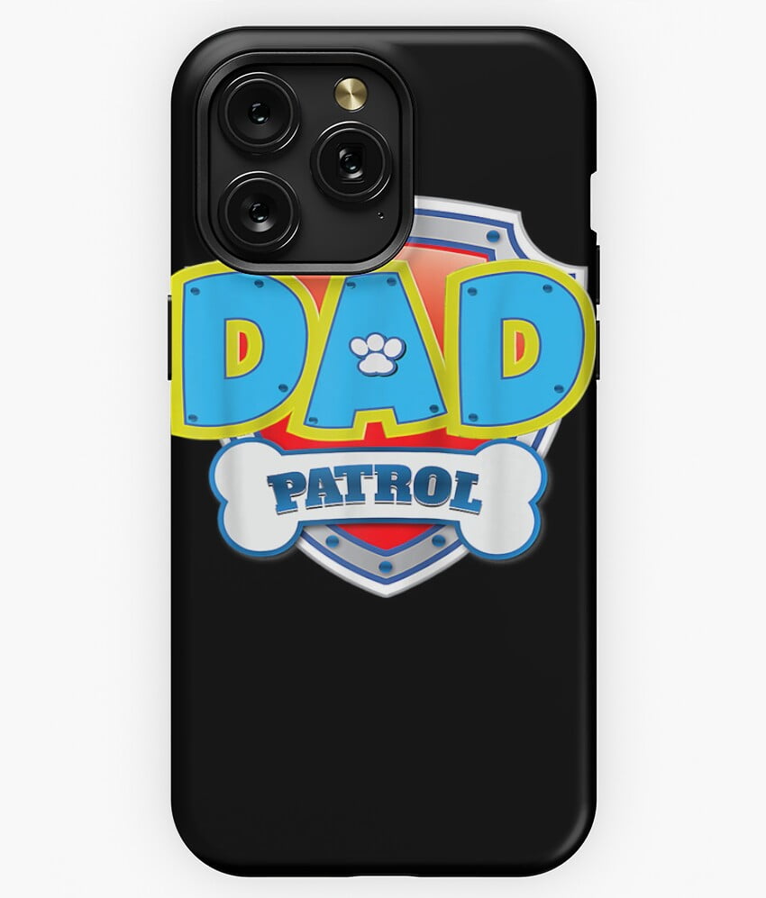 Dad Patrol Dog Funny Father's Gift G128 Phone Case for iPhone17 16 15 ...