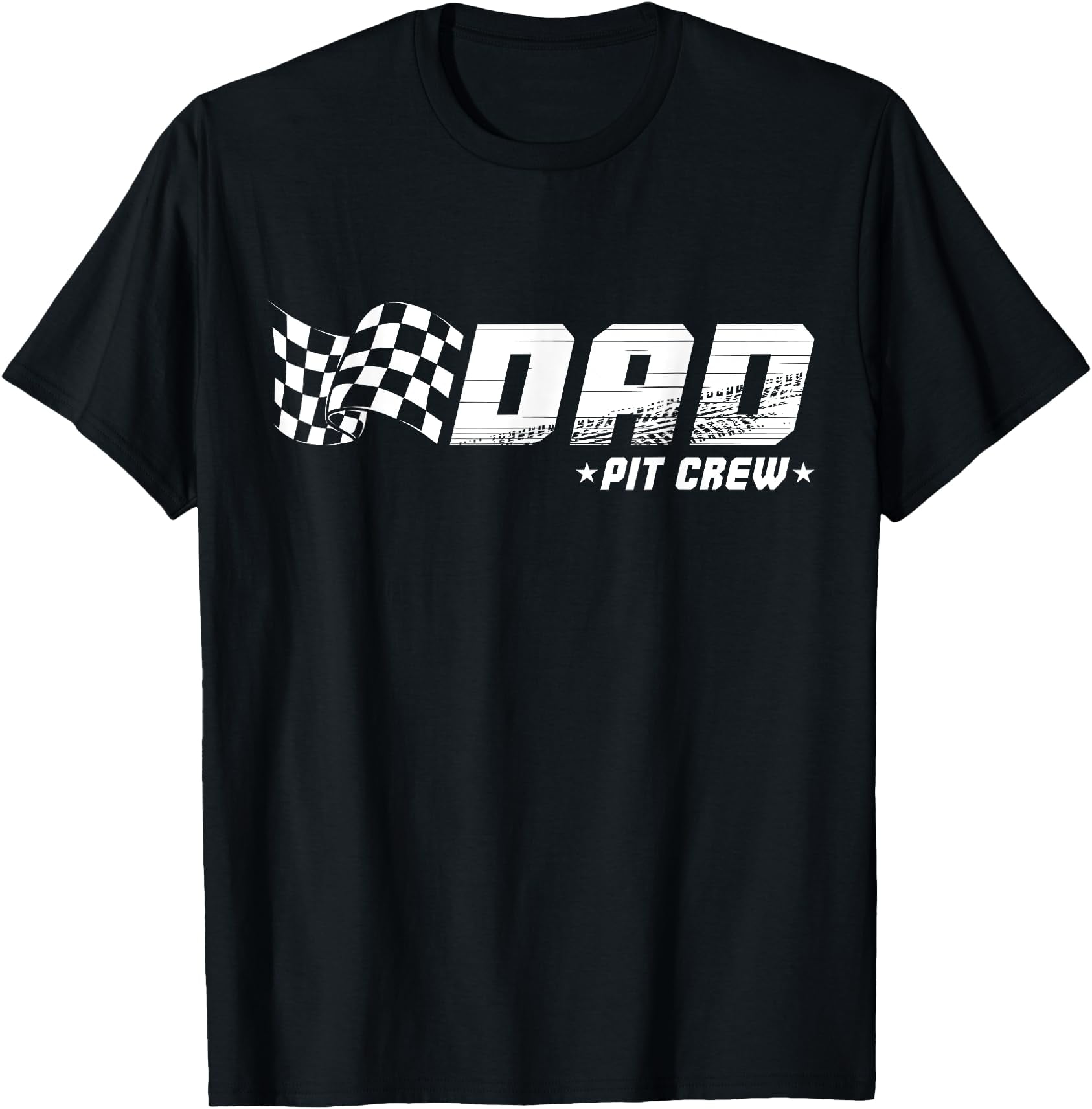 Dad Pit Crew Race Car Birthday Family Racing T-Shirt - Walmart.com