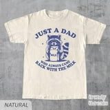 Dad Raccoon Shirt, Just A Dad Who Always Came Back With The Milk, Funny ...