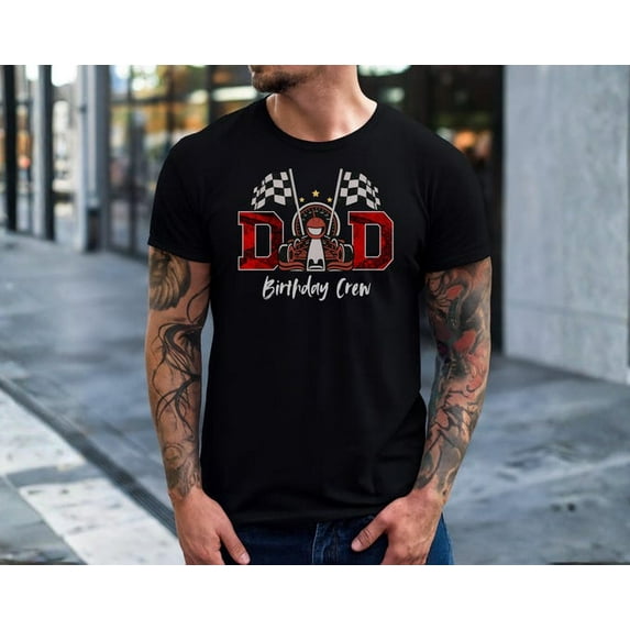 Dad Race Car Birthday Shirt, Racing Birthday Family Outfit, Start Your ...