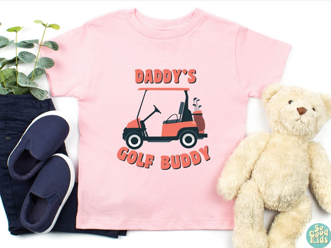 Dad’S Little Golf Player Shirt, Daddy'S Golf Buddy Shirt, Toddler Shirt ...