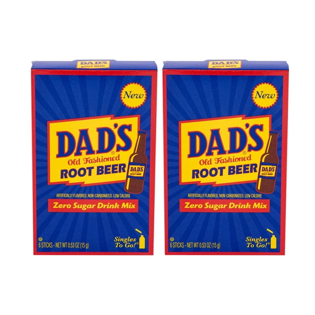 Dad,S Old Fashioned Zero Sugar Caffeine-Free Non-Carbonated Singles To ...