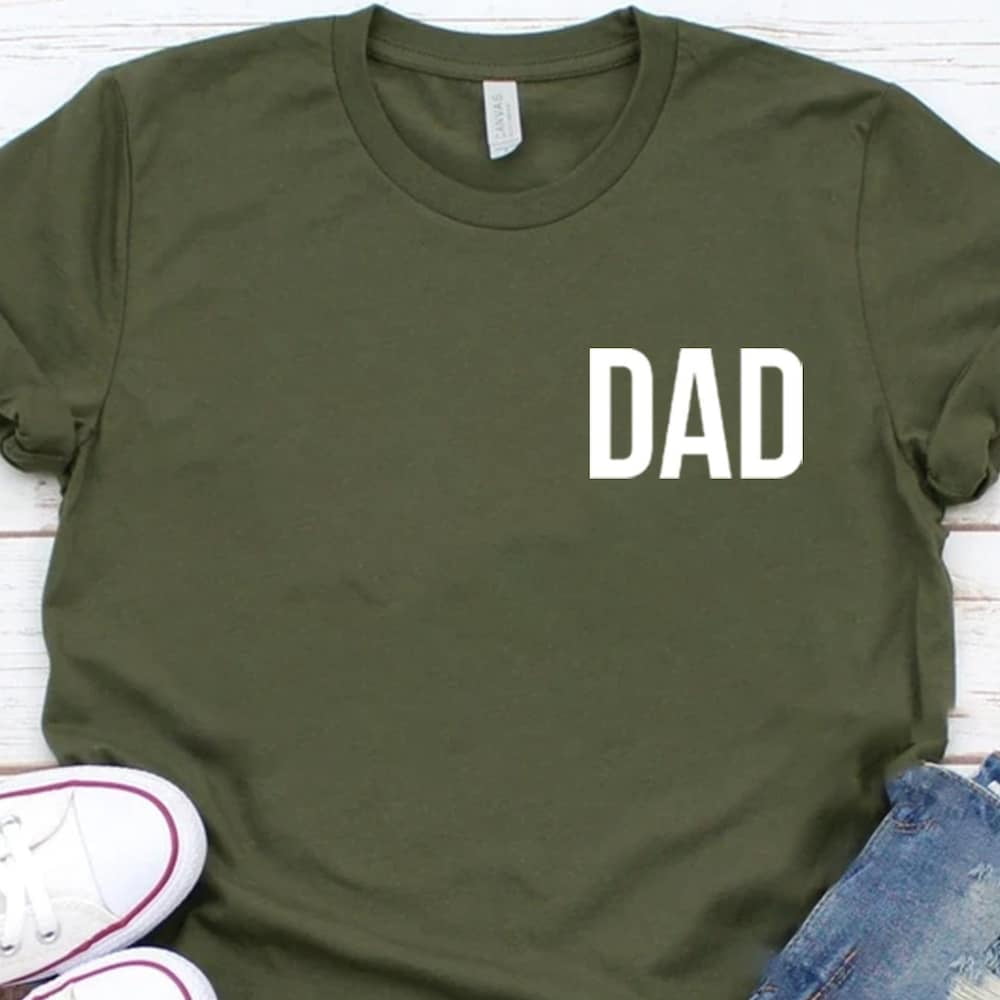 Dad Shirt, Dad T-Shirt, Basic Dad Shirt, Father'S Day Shirt, Father'S Day Gift, Step Dad Shirt ...