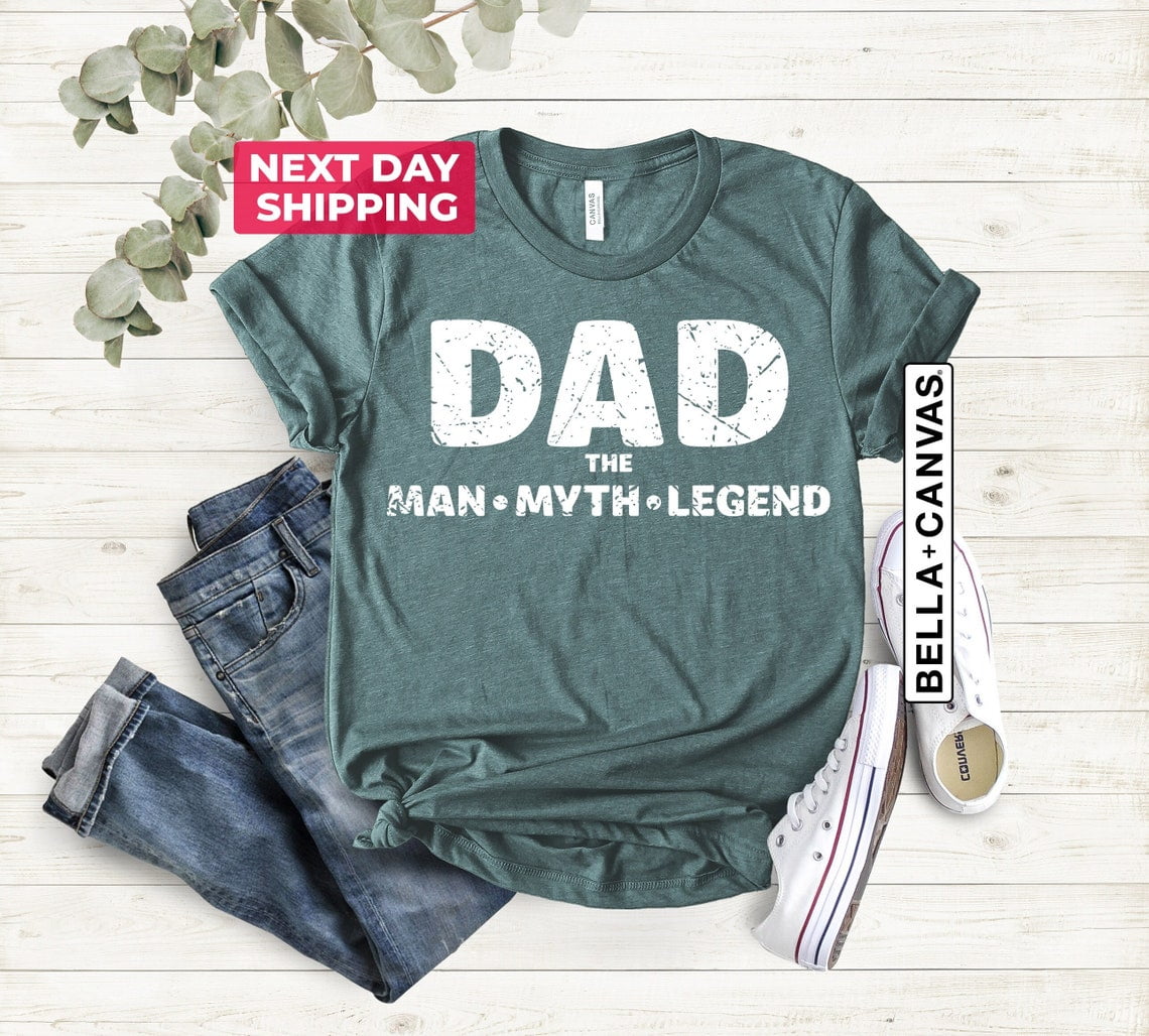 Dad Shirt, Father's Day Shirt, Dad, The Man The Myth The Legend, Father ...