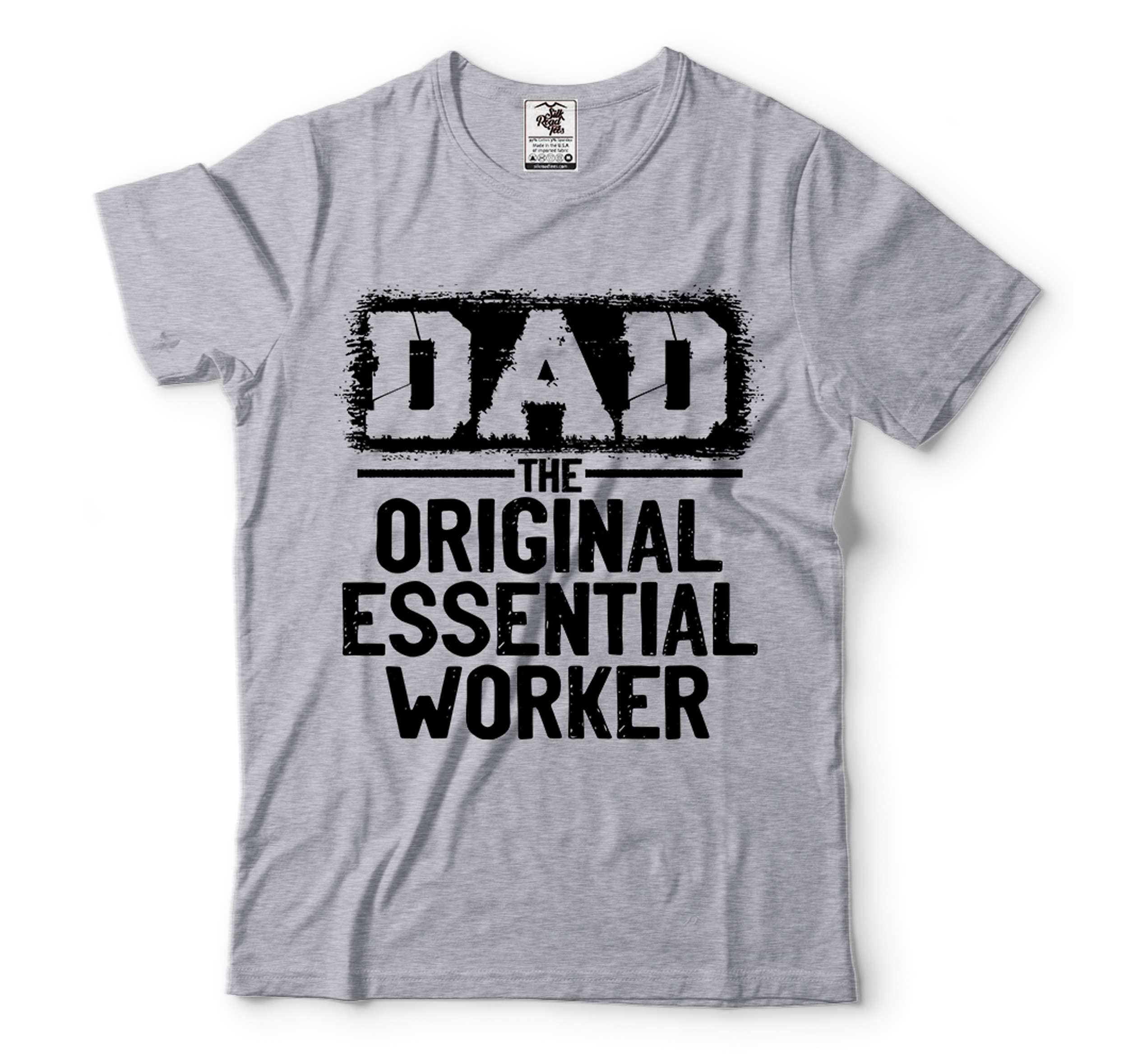 Dad Shirt The Original Essential Worker Shirt Fathers Day Gift Tee ...