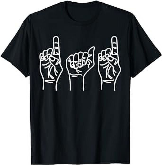 Dad Sign Language Hand Gesture Tshirt Gift - Walmart.com
