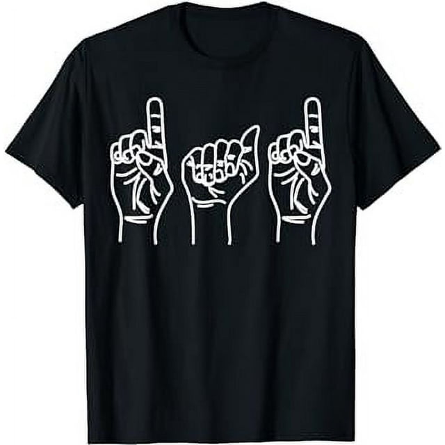 Dad Sign Language Hand Gesture Tshirt Gift - Walmart.com