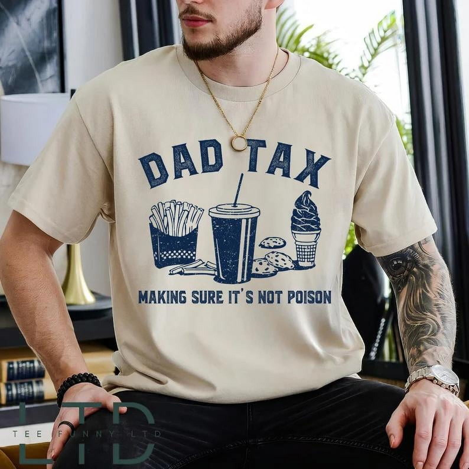 Dad Tax. Dad Tax Noun . Funny Dad . Dad Definition . Gift For Men. Full ...