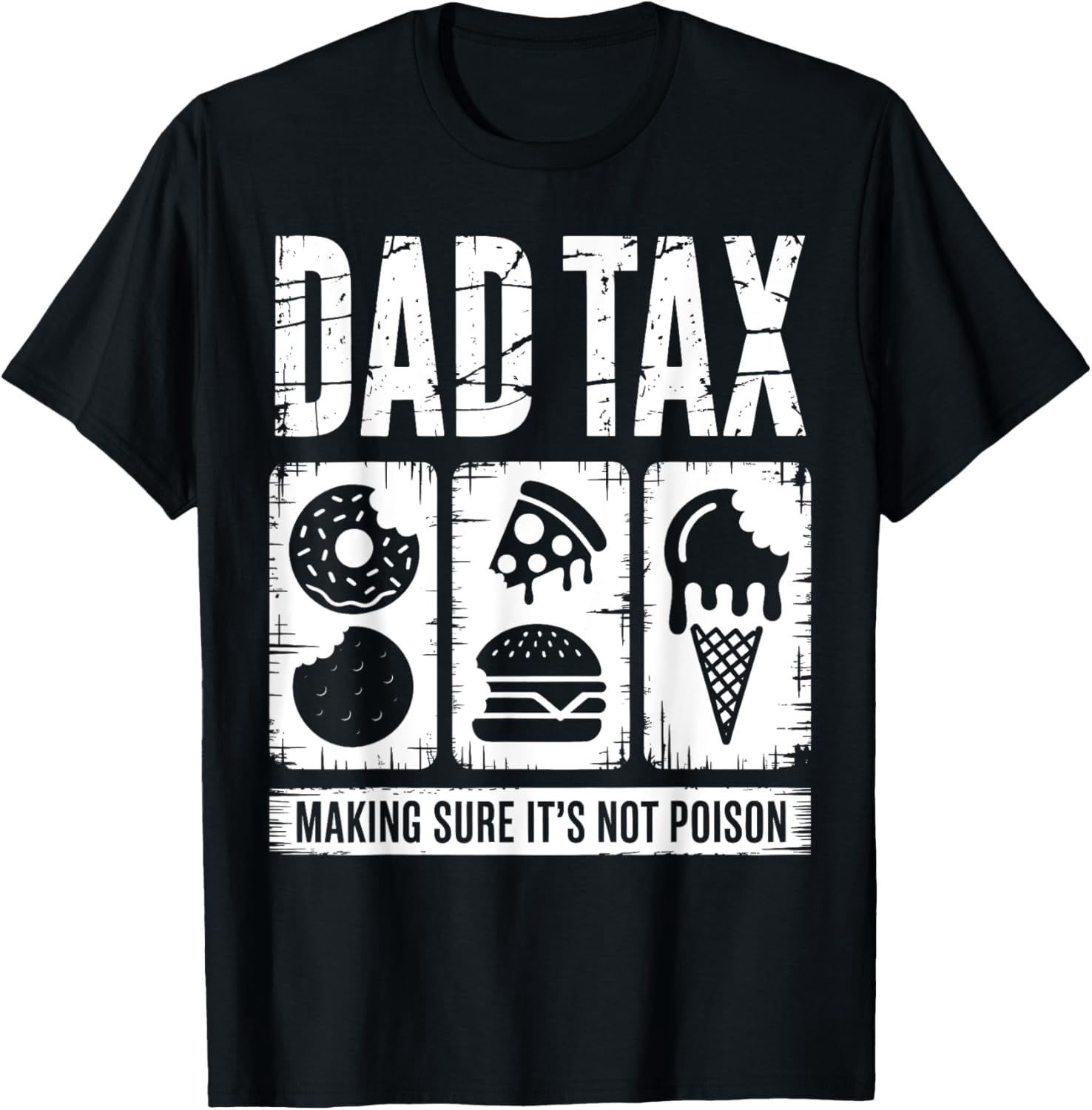 Dad Tax Funny Father's Day Minimalist Design Mens T-Shirt - Walmart.com
