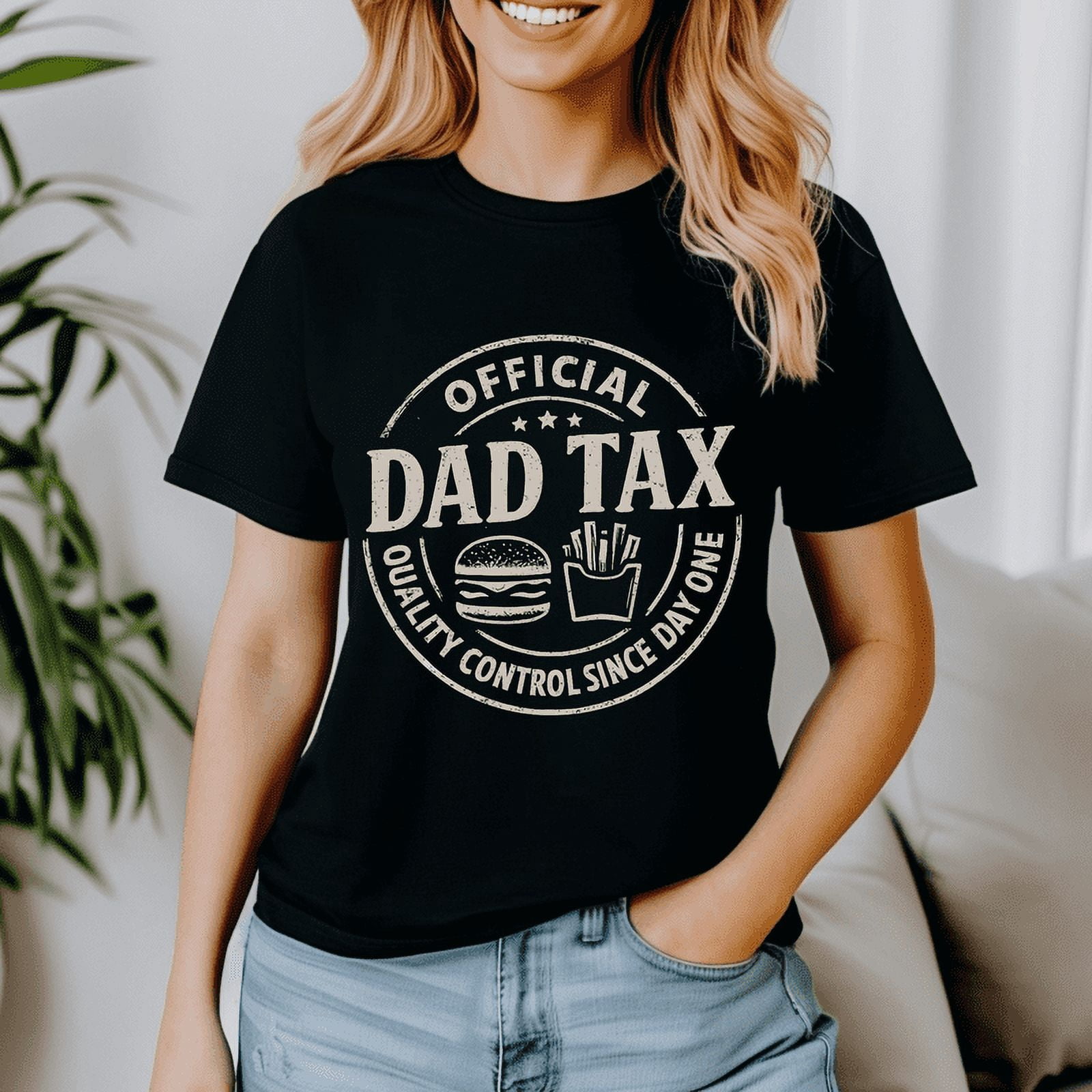 Dad Tax Logo, Funny Daddy Papa Fathers Day - Walmart.com
