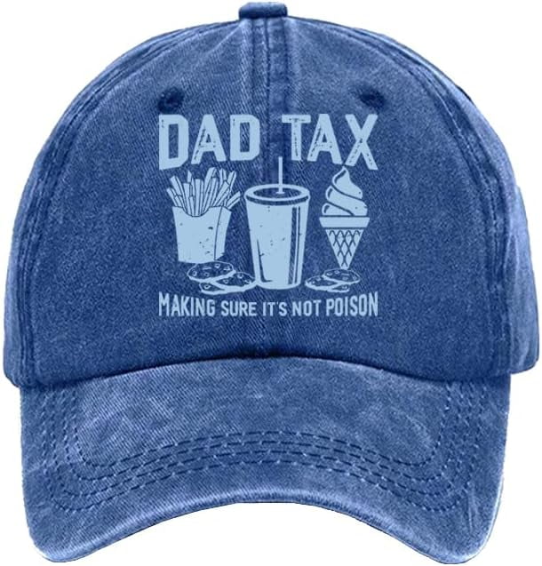 Dad Tax Making Sure It's Not Poison Hat Funny Dad Joke Baseball Cap ...