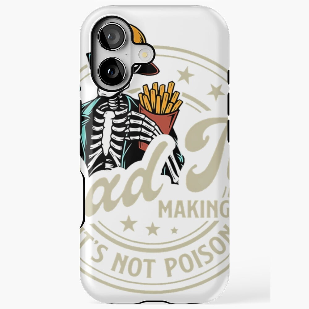 Dad Tax Skeleton Funny Joke Safe Snack Humor Father’s Day Gift iPhone ...
